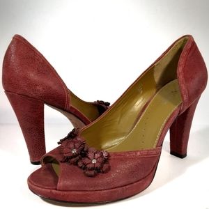 Richard Tyler Shoes | Slingback Mules Heel Sandals | Poshmark